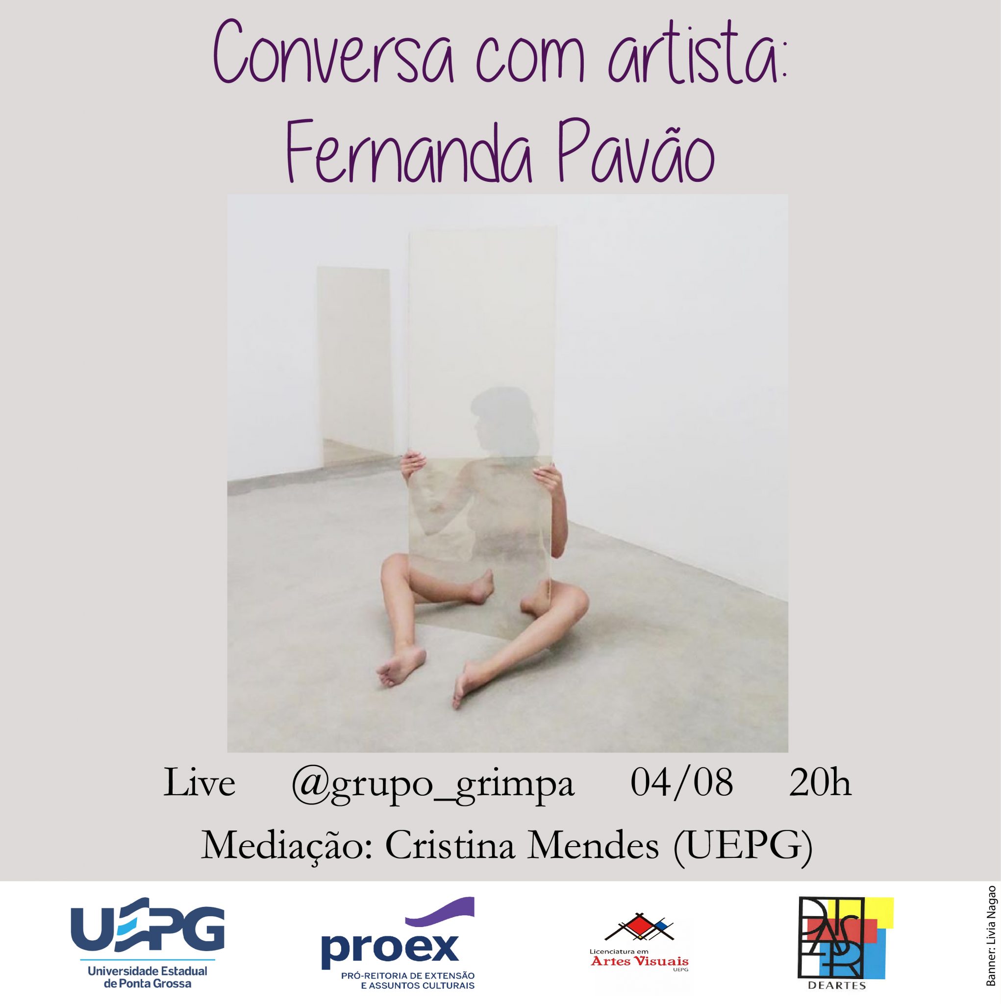 COLETIVO GRIMPA CONVERSA COM A ARTISTA FERNANDA PAVÃO SOBRE ARTE ...